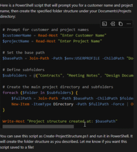 Automating every day work tasks with Github Copilot and Powershell - stu.monster