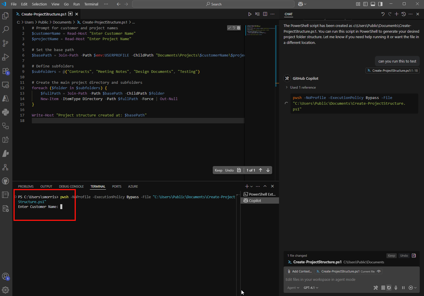 Automating every day work tasks with Github Copilot and Powershell ...